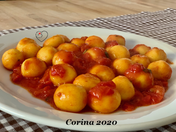 Perle di ricotta e zafferano con pomodoro e basilico – Un cuore di ...